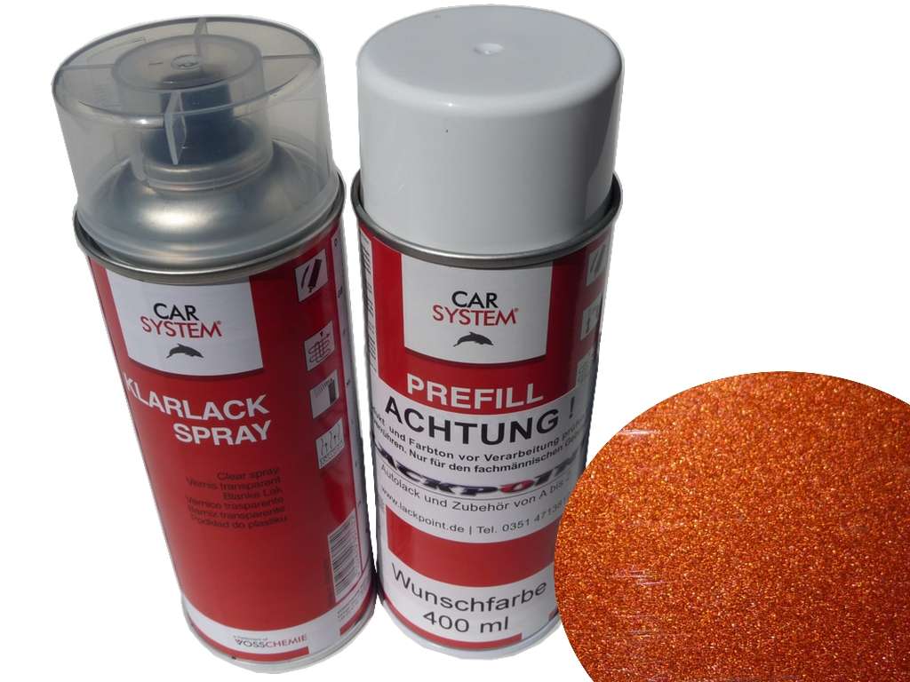 Spraydosen SET Metallic Basis Autolack und Klarlack | Lackpoint Dresden