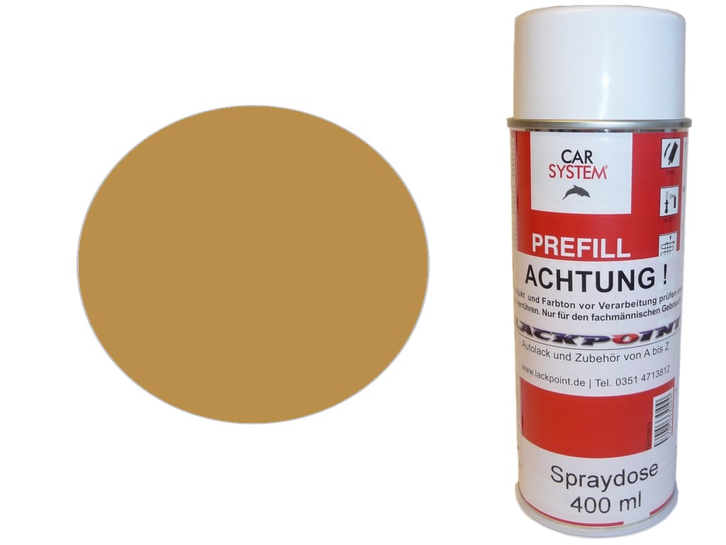 1K Glanz Spraydose 400ml RAL 1024 Ockergelb | Lackpoint Dresden